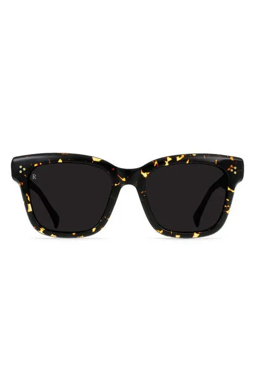 Raen Breya 54mm Square Sunglasses - Cosmos Tortoise/dark Smoke