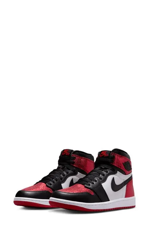 JORDAN Air 1 Retro High Sneakers - Varsity Red/ Black/ White
