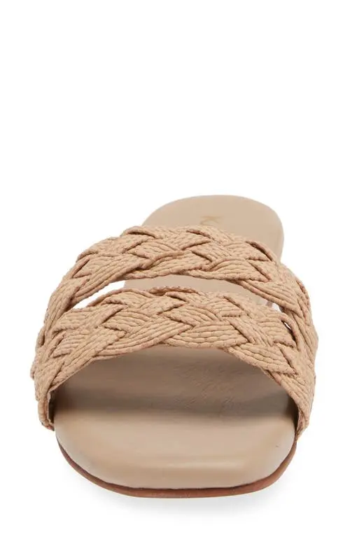 Kaanas Braided Vamp Slide Sandal