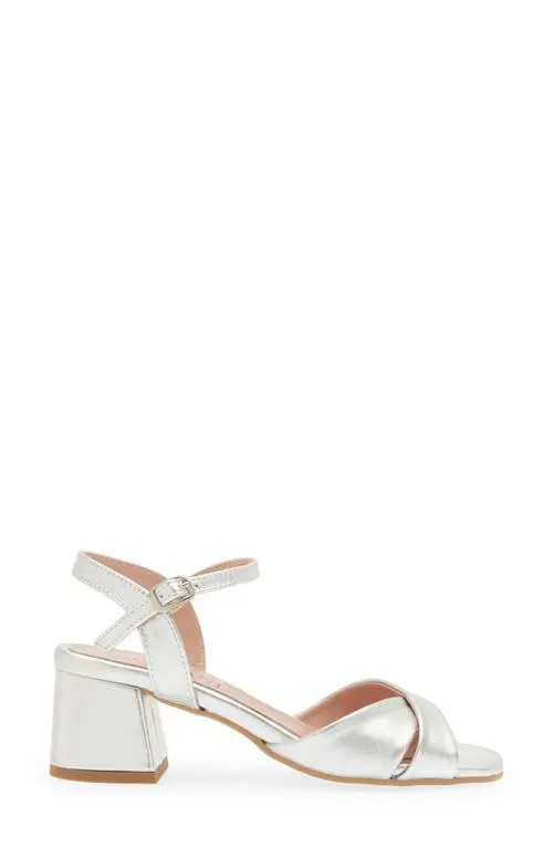Cordani Ilaria Block Heel Sandal - Argento