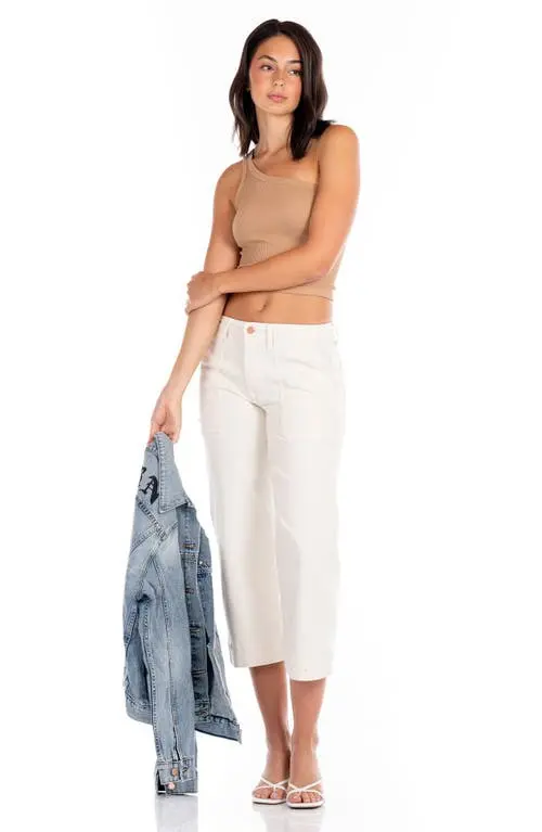 MODERN AMERICAN Farrah Crop Wide Leg Pants