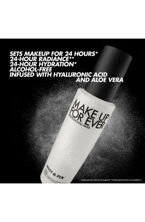 MAKE UP FOR EVER Mist & Fix 24h* Hydrating Setting Mist