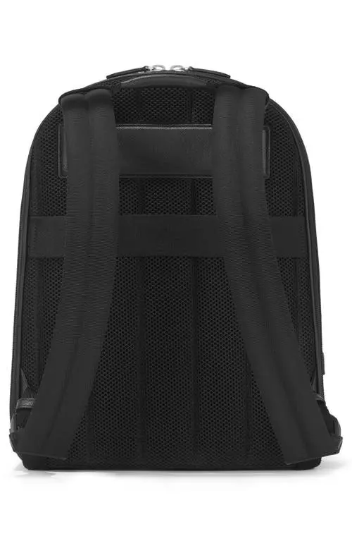 Montblanc Medium Sartorial Leather Backpack - Black