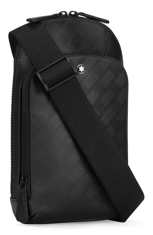 Montblanc Extreme 3.0 Leather Sling Bag - Black