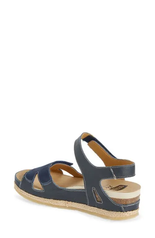 ON FOOT Cynara Espadrille Sandal - Marino Navy