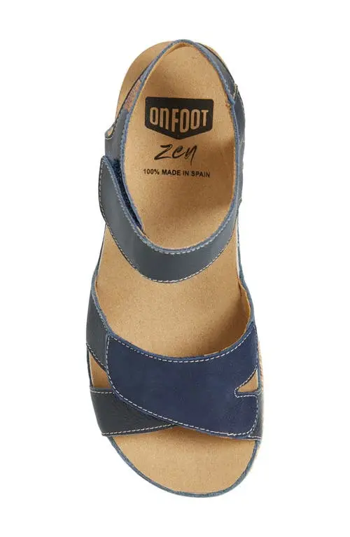 ON FOOT Cynara Espadrille Sandal - Marino Navy