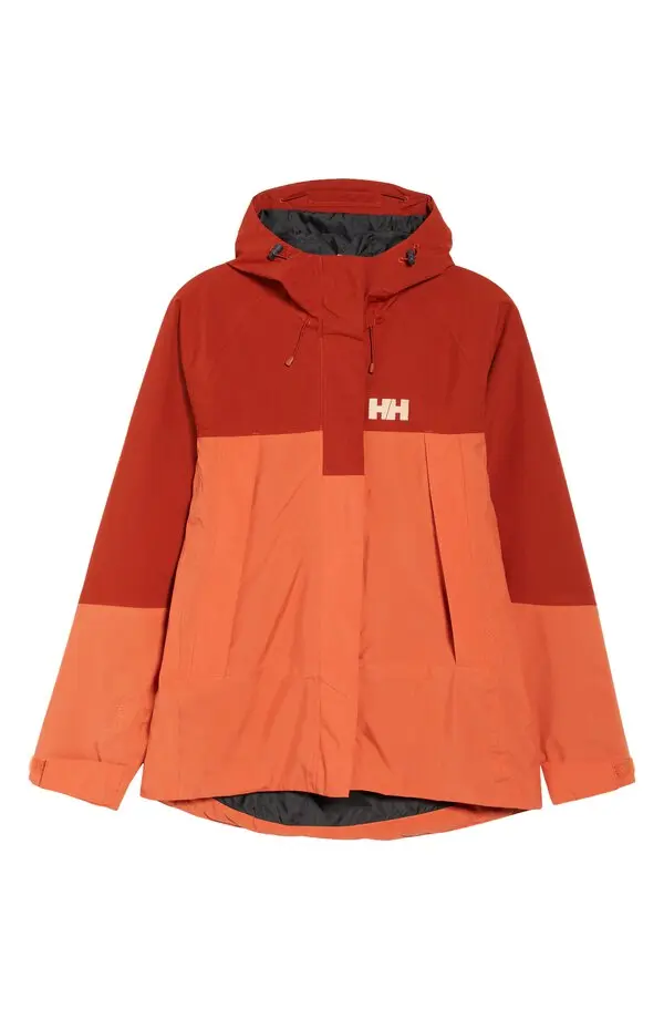 Helly Hansen Banff Water Repellent Shell Jacket - Terracotta