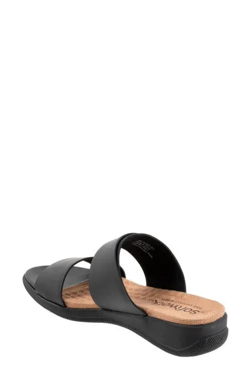 Softwalk Toki Slide Sandal - Black