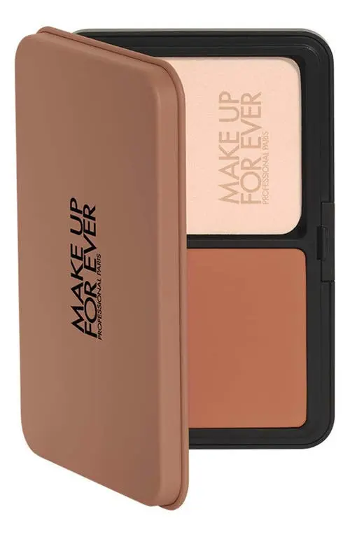 MAKE UP FOR EVER Hd Skin Matte Velvet 24 Hour Blurring & Undetectable Powder Foundation - 4n67 Walnut