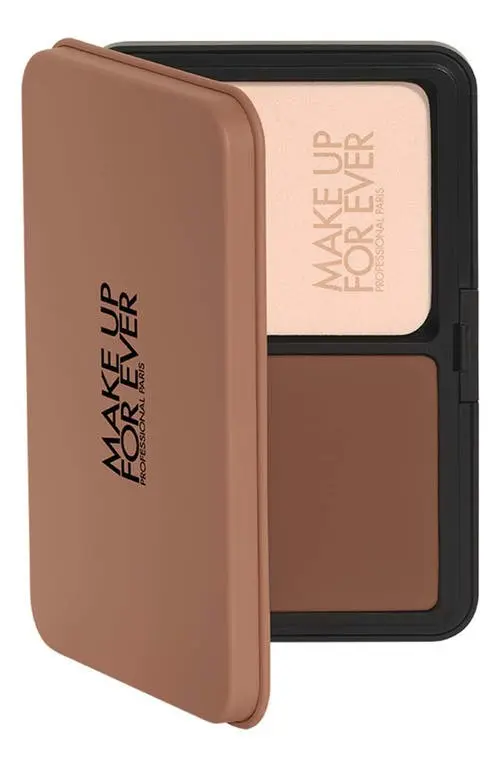 MAKE UP FOR EVER Hd Skin Matte Velvet 24 Hour Blurring & Undetectable Powder Foundation - 4n75 Truffle