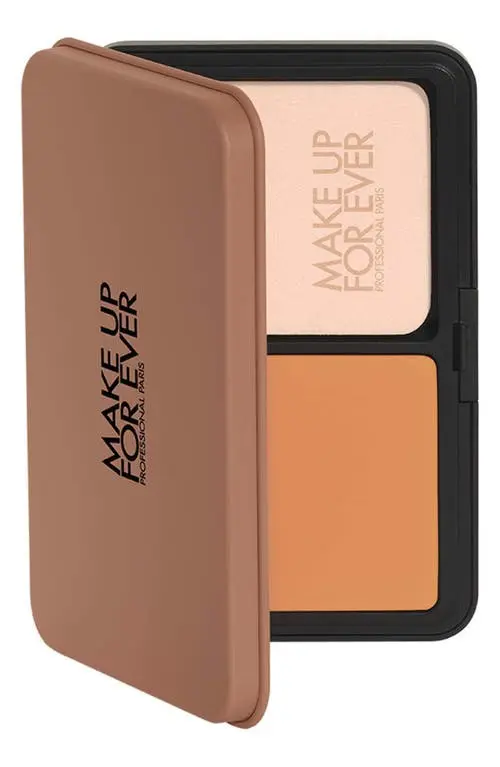 MAKE UP FOR EVER Hd Skin Matte Velvet 24 Hour Blurring & Undetectable Powder Foundation - 4y60 Warm Almond