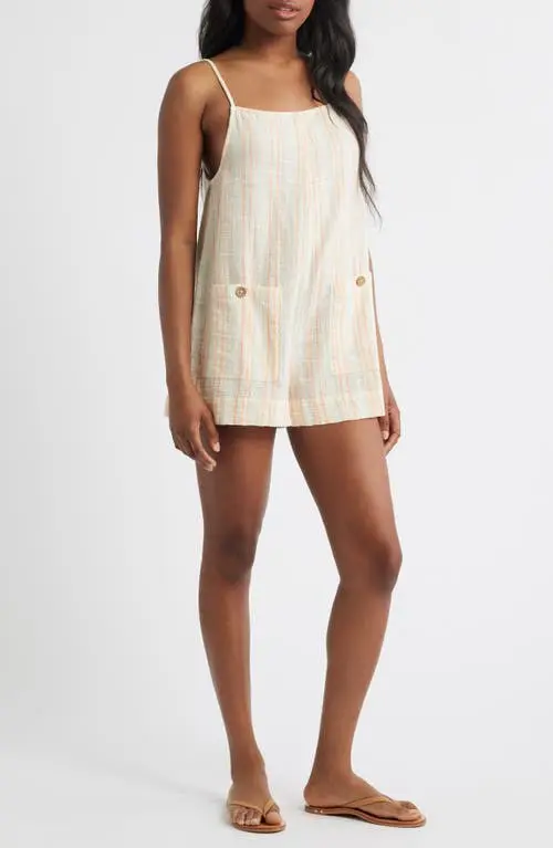 Rip Curl Classic Surf Stripe Romper - Ivory Multi