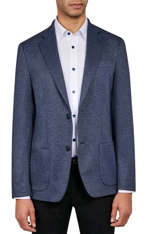 W.R.K Slim Fit Textured Stretch Knit Sportcoat