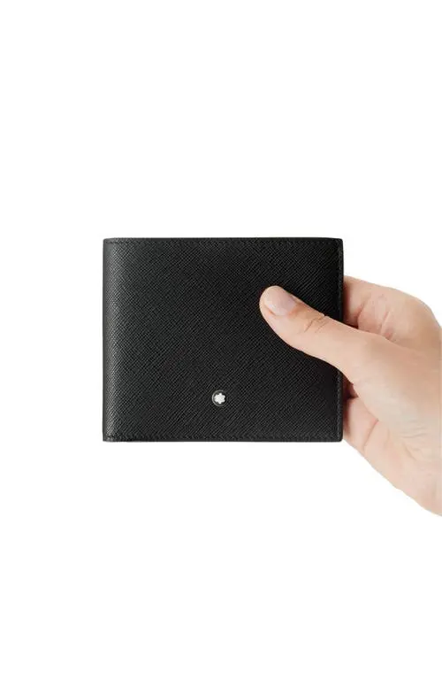 Montblanc Sartorial Leather Bifold Wallet - Black