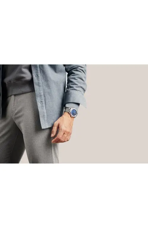 Baume & Mercier Riviera Automatic Bracelet Watch - Blue