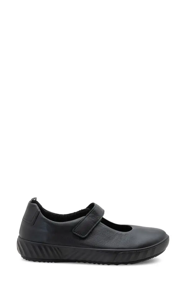 ARA Alexandria Mary Jane Sneaker - Black Calf