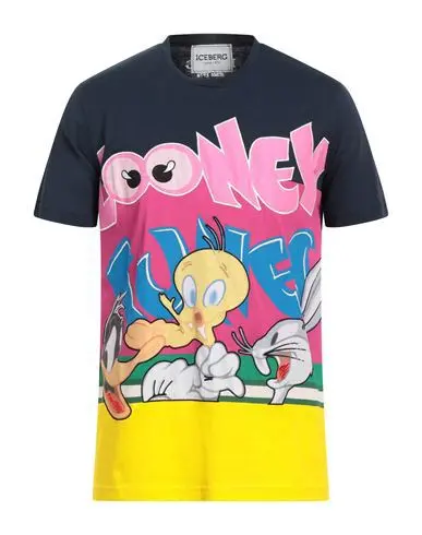 Iceberg Looney Tunes T-shirt Size Cotton, Polyester - Midnight Blue
