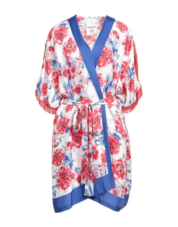 SEMICOUTURE Floral Print Kimono