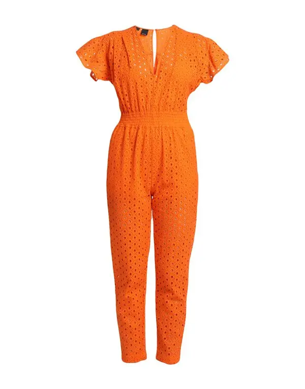 Pinko Lace Cotton Jumpsuit