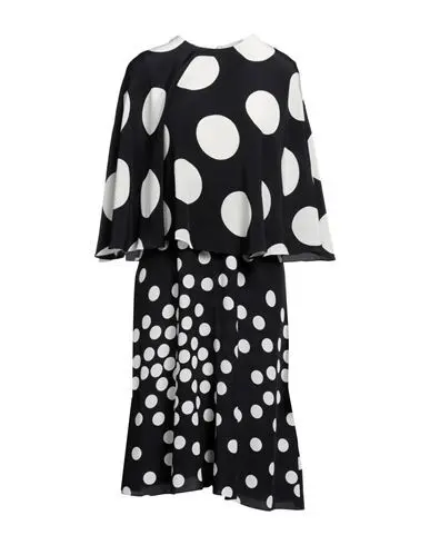 Valentino Garavani Silk Polka Dot Midi Dress