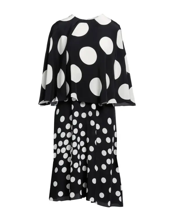 Valentino Garavani Silk Polka Dot Midi Dress