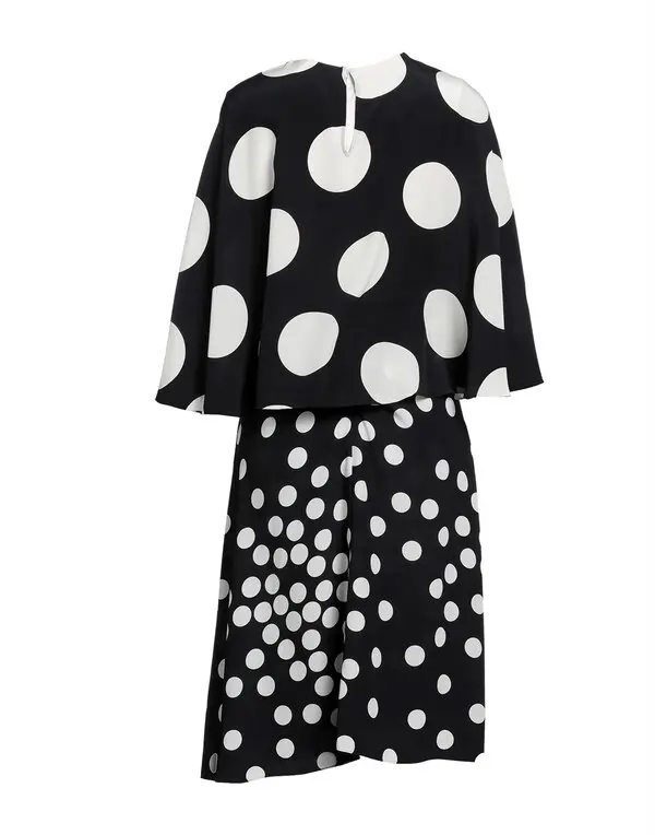 Valentino Garavani Silk Polka Dot Midi Dress