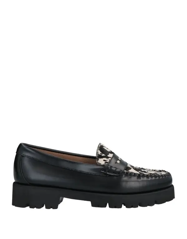 WEEJUNS BY G.H. BASS & CO Leather Loafers - Black