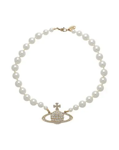 VIVIENNE WESTWOOD Necklace With Logo - White