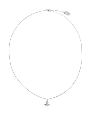 VIVIENNE WESTWOOD Necklace With Cubic Zirconia - Silver