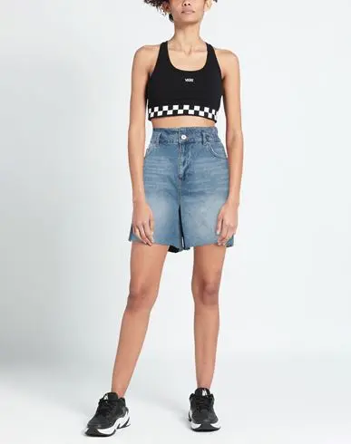 FRACOMINA Cotton Denim Shorts