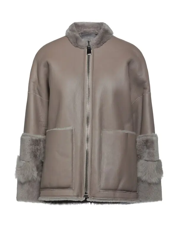 Lorena Antoniazzi Coat Size Ovine Leather
