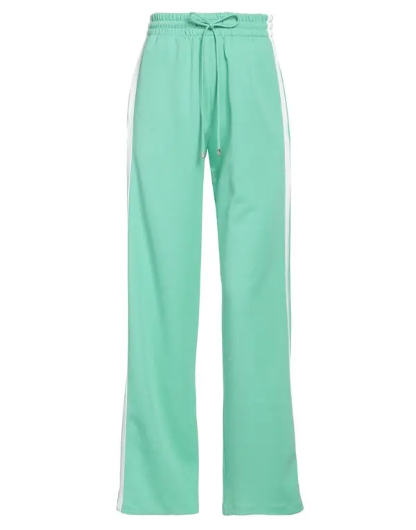 Maje Wide Leg Pants With Side Seam Stripes