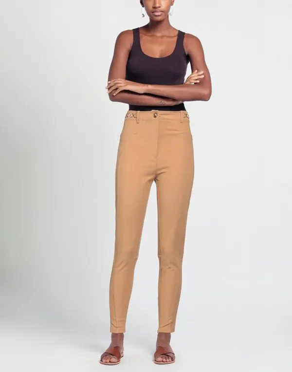 Elisabetta Franchi Twill Tapered Leg Pants
