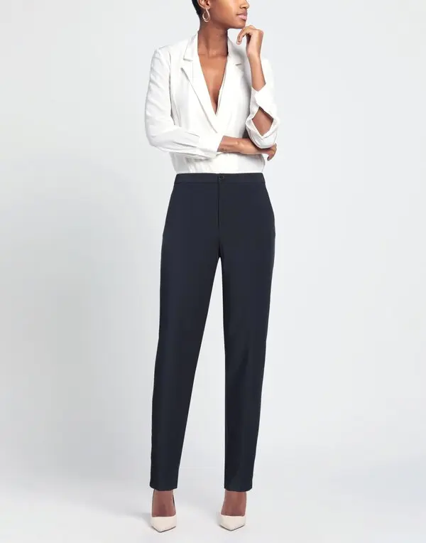 ROBERTO COLLINA Tapered Leg Pants - Navy Blue