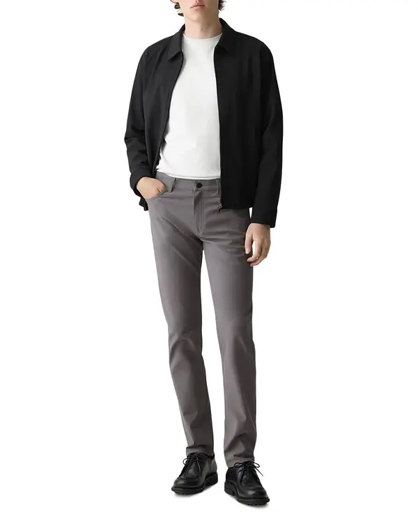 Theory Raffi Slim Fit Trousers - Carbon