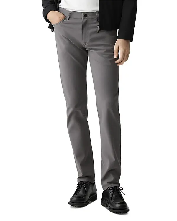 Theory Raffi Slim Fit Trousers - Carbon