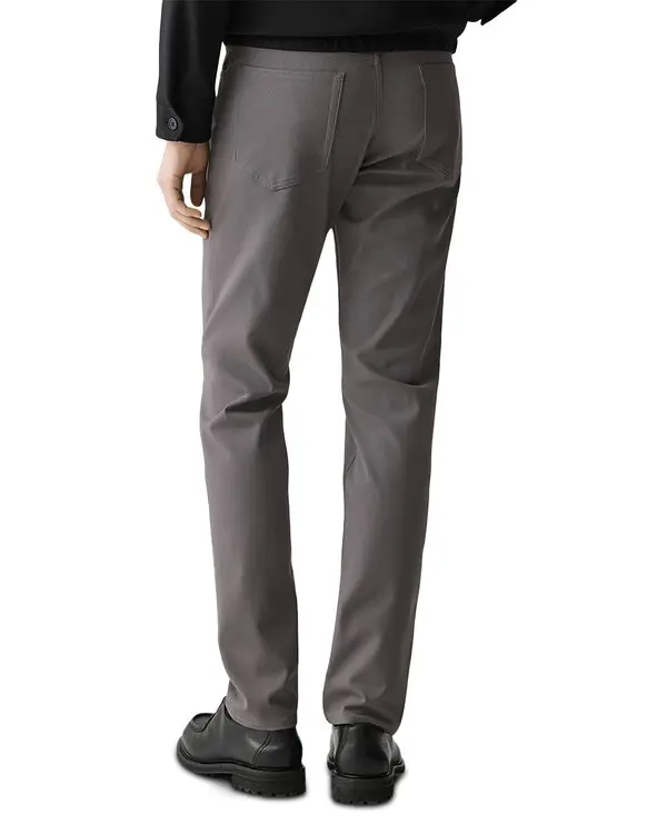 Theory Raffi Slim Fit Trousers - Carbon