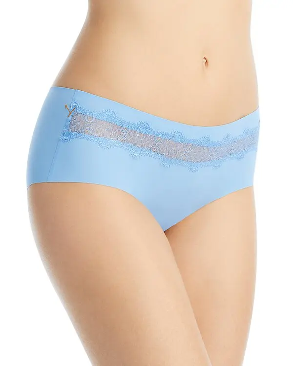 Uwila Warrior Soft Seamless Briefs With Lace - Boy Blue