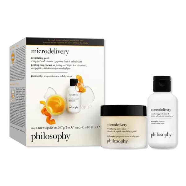 PHILOSOPHY Microdelivery 2-step Resurfacing Peel Kit - One-color