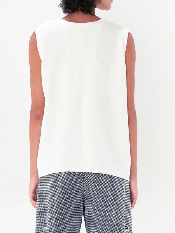 JW Anderson Twist-front Sleeveless Top