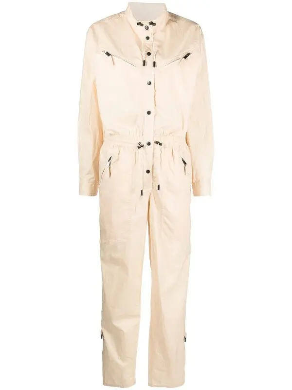 MARANT ETOILE Franca Jumpsuit - Neutrals
