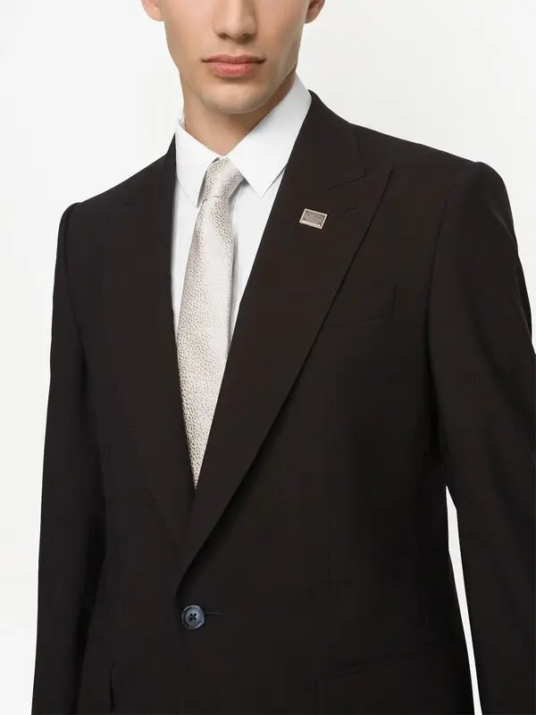 Dolce & Gabbana Dg-logo Lapel Pin