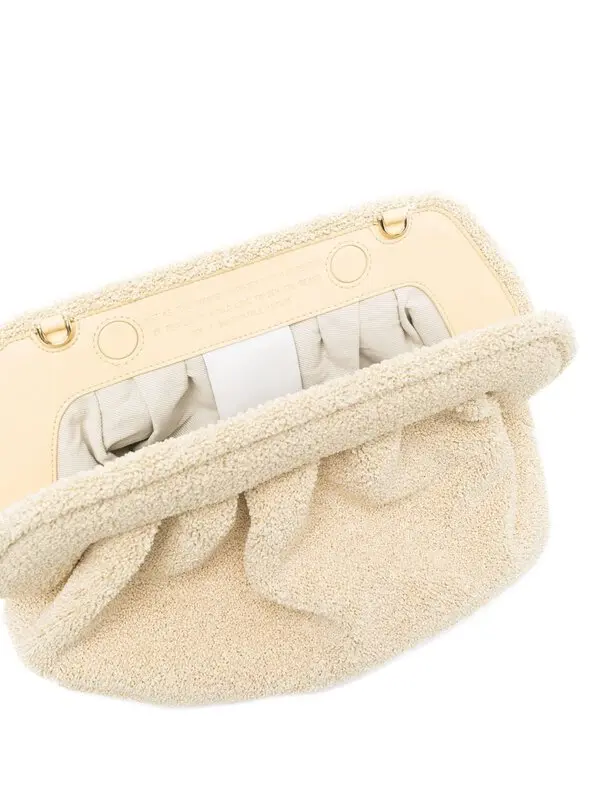 THEMOIRE Re-fur Clutch - Yellow