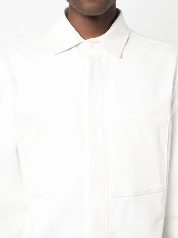 Zegna Patch-pocket Long-sleeved Shirt