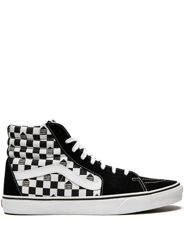 VANS X Dover Street Market Sk8-hi Check Sneakers - Black
