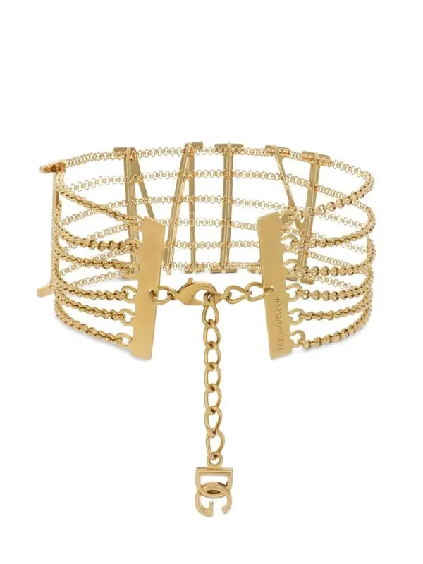 Dolce & Gabbana Kim' Choker Necklace - Gold