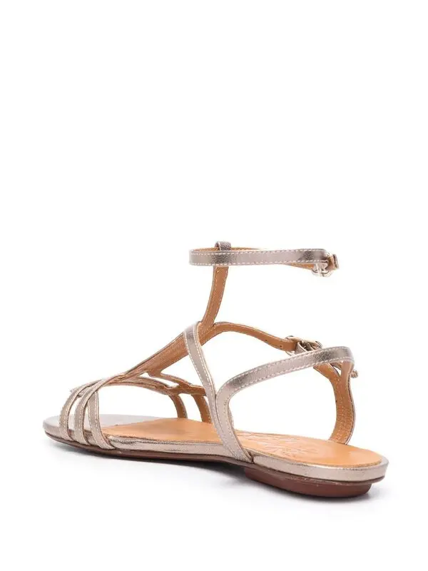 Chie Mihara 15mm Leather Open Toe Sandals