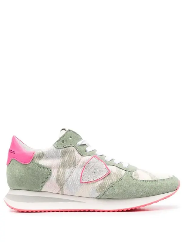 Philippe Model Camouflage-pattern Sneakers - Green