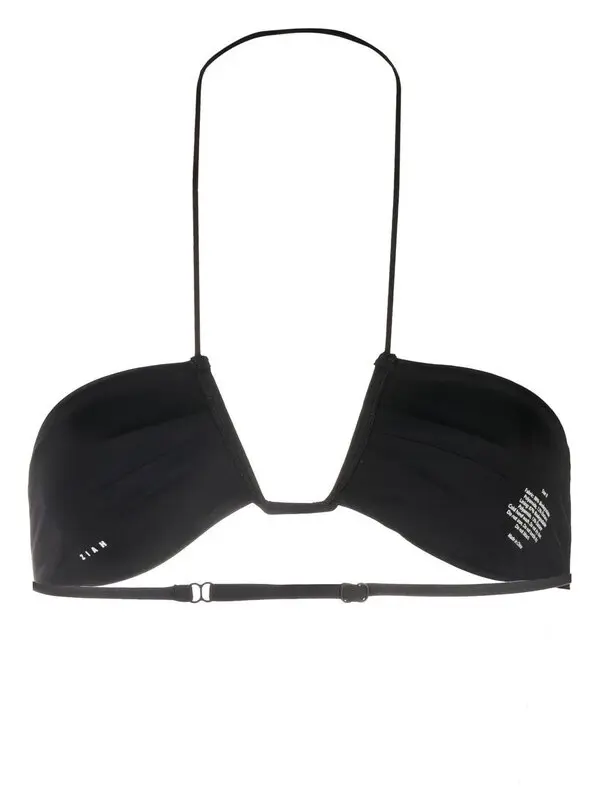 ST. AGNI Ziah Neal Halterneck Bikini Top