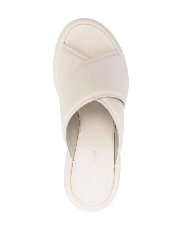 VIC MATIE Leather Mules
